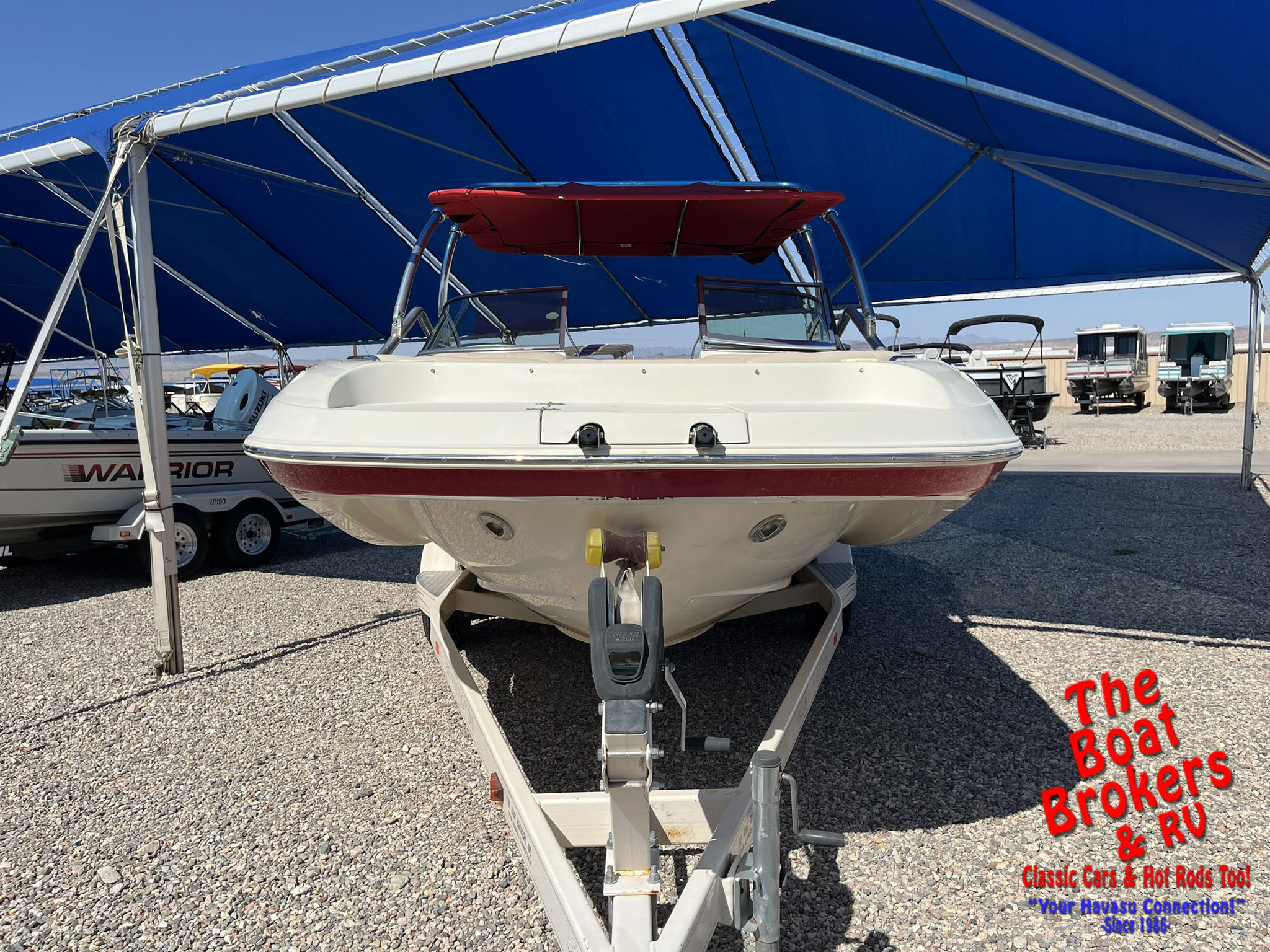 2004 BENNINGTON AZURE 21' DECK BOAT Price Reduced! - The Boat Brokers ...